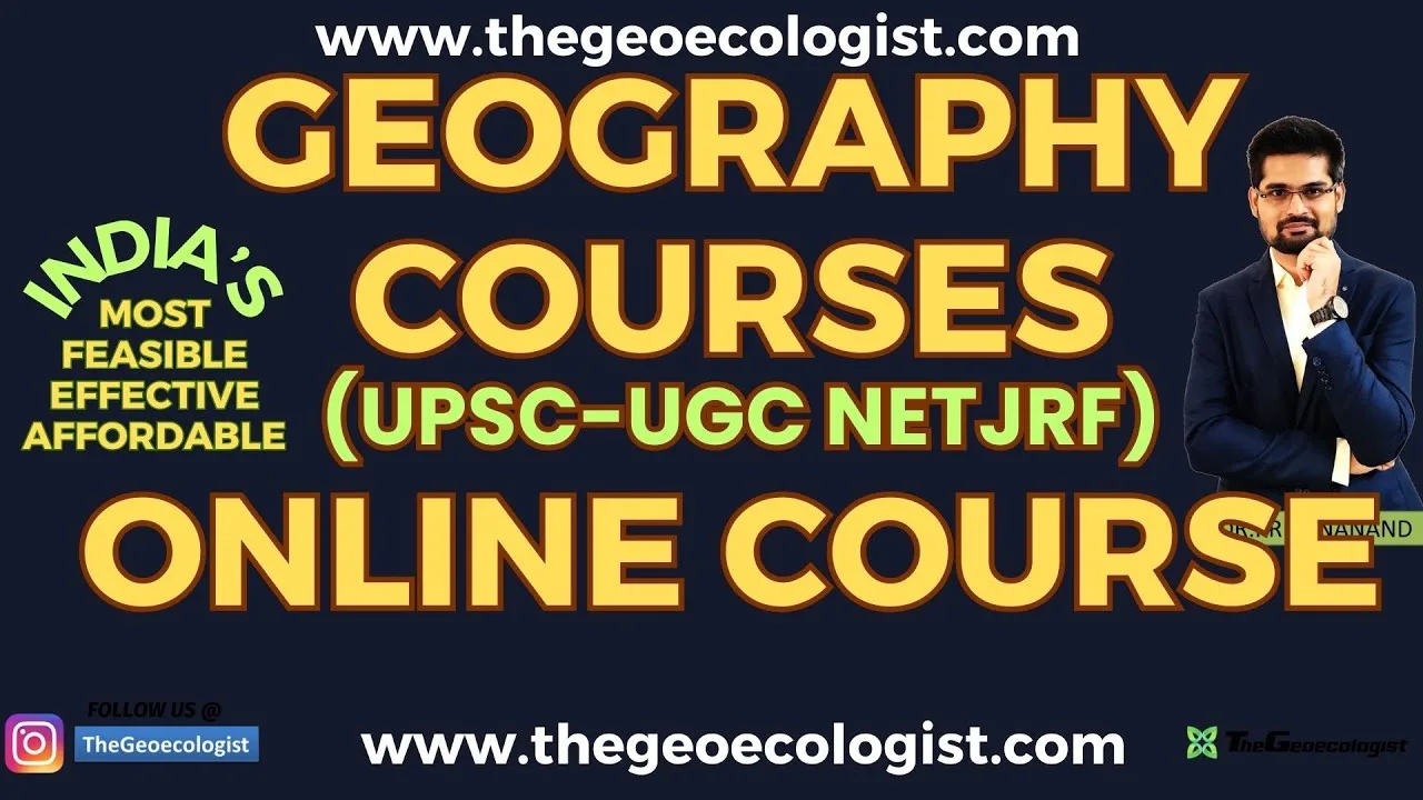Best Online Geography Courses -#upsc #ugcnet-TheGeoecologist ...
