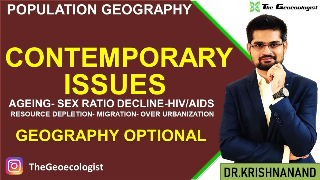 Contemporary issues in population geography- #Geoecologist - Geography ...