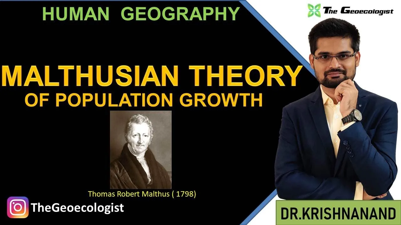 Malthusian Theory of Population| Malthusian Theory UPSC - Geography ...