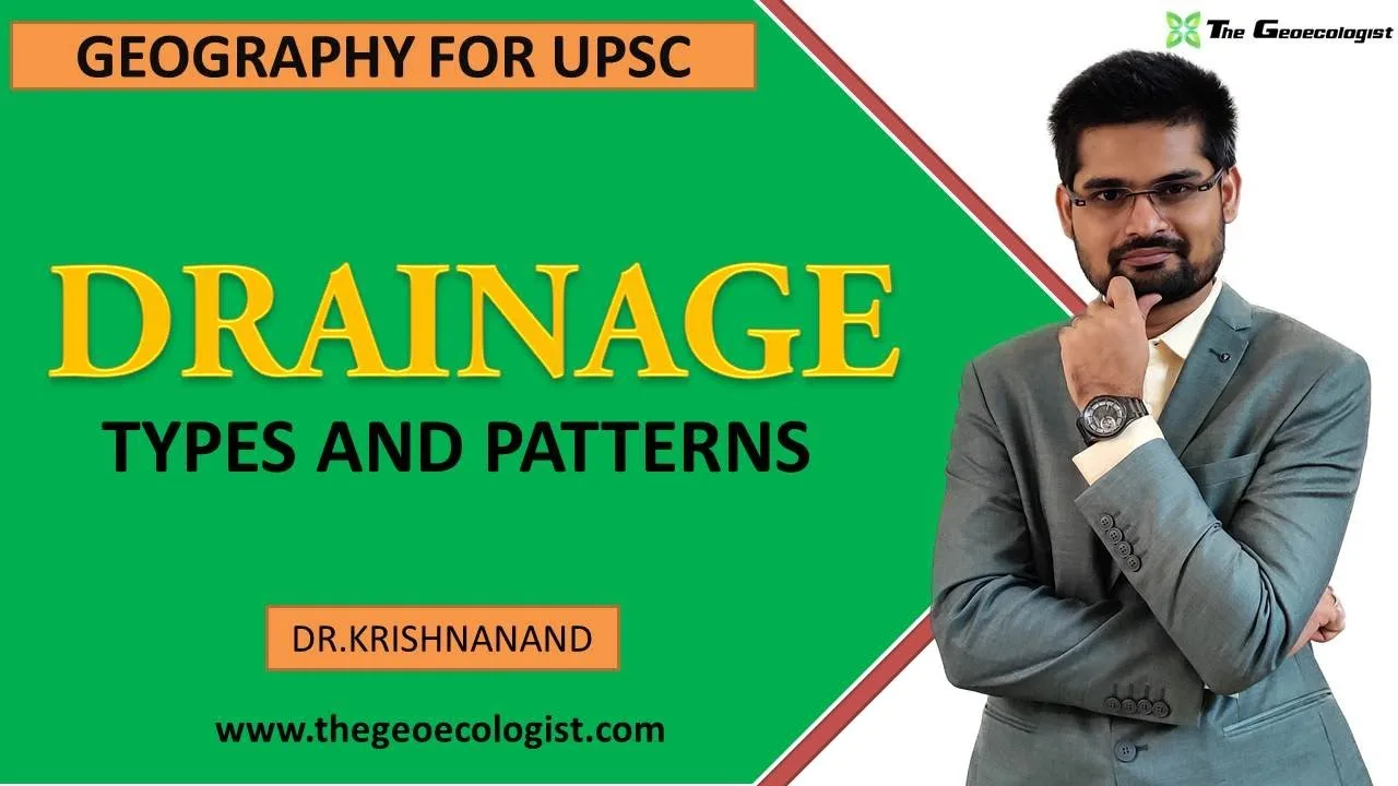 Drainage Types and Patterns| By Dr.Krishnanand - Geography Ebooks ...